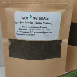 Organic Agbo Jedi jedi Powder “Agunmu” for Pile – Wot Natural