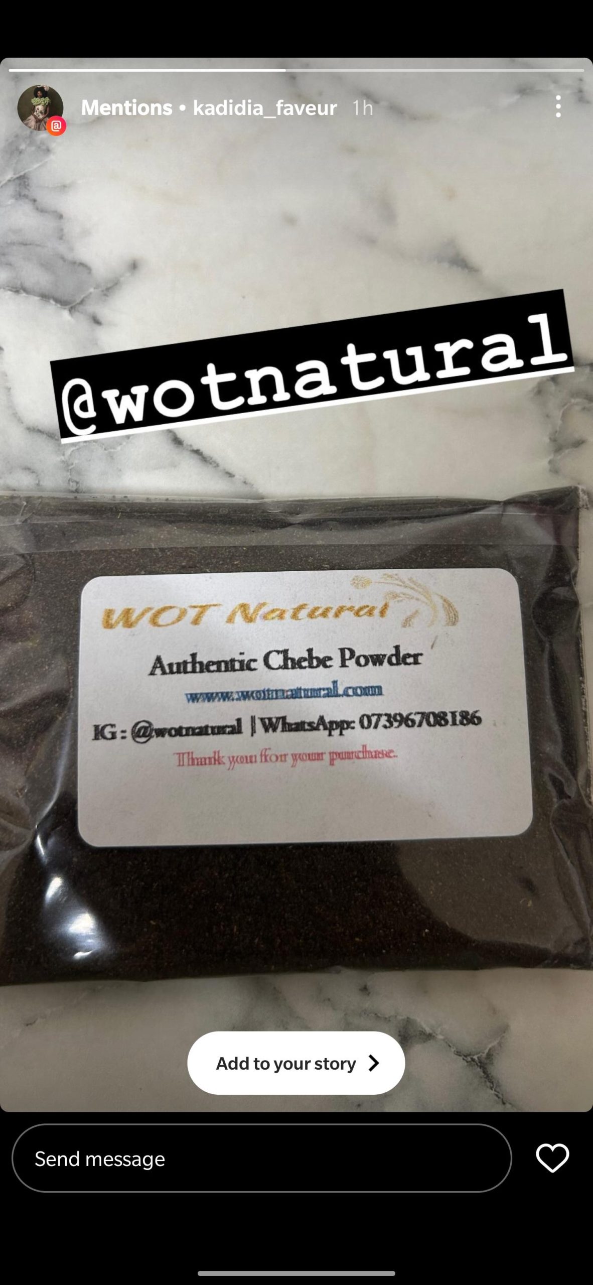 Organic CHEBE POWDER for Chebe Hair Butter and Oil Long Hair 100% ...